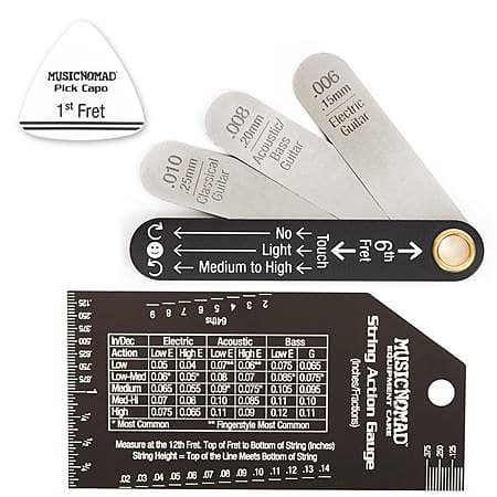 Music Nomad MN614 Truss Rod Gauge and String Action Gauge | Reverb
