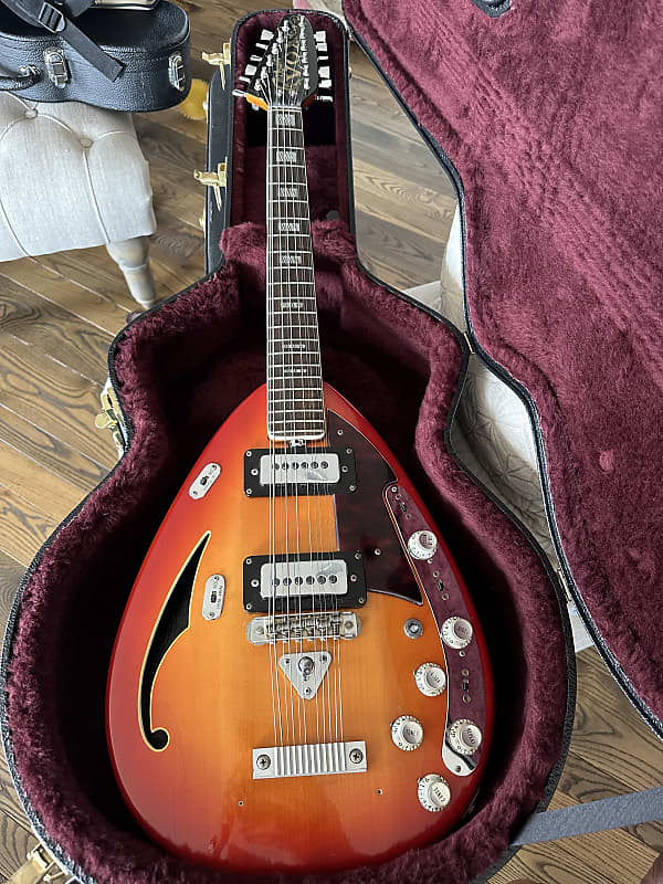 Vox Starstream XII V270 1967 - Cherry Sunburst | Reverb