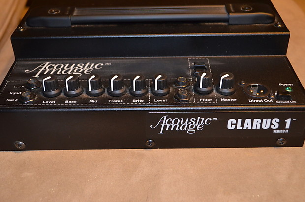 Acoustic Image Clarus 1 Series II 4001A Black | Reverb