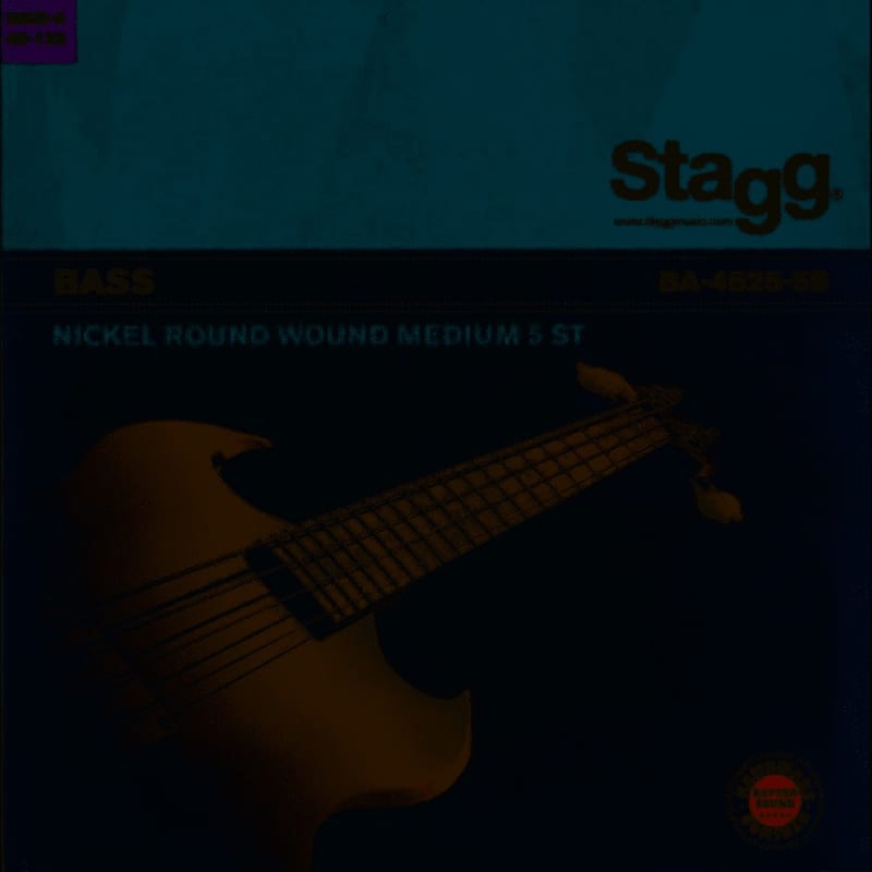 Stagg Bass Roundwound 5 String Set Guage 45-125 - Sale | Reverb