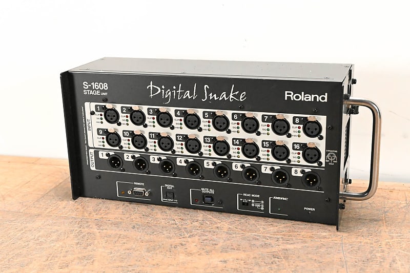 Roland S-1608 16 x 8 Stage Unit CG01KXA | Reverb