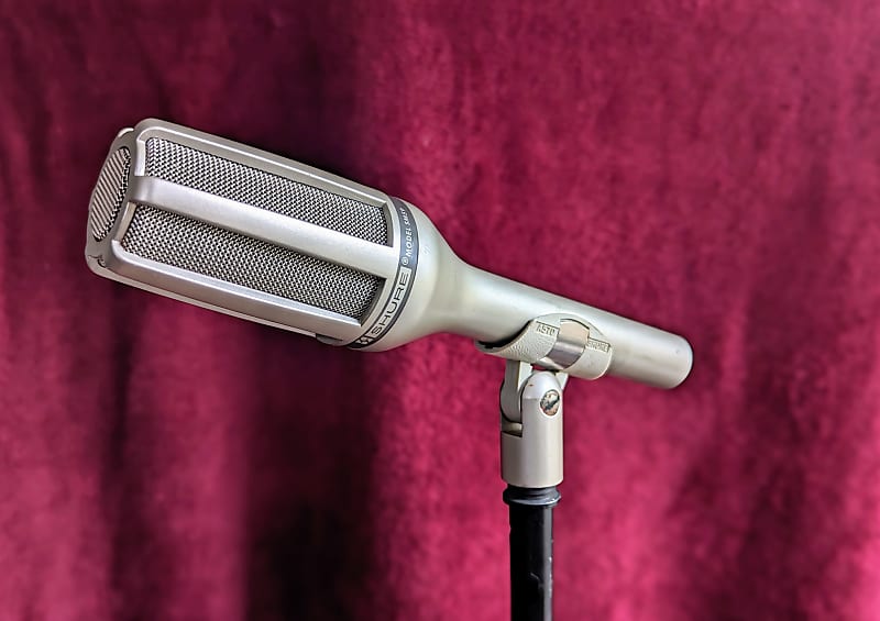 Vintage Shure SM59 1980s - Dynamic Cardioid Microphone - Good | Reverb