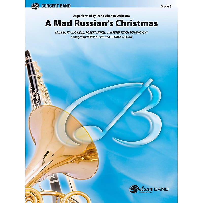Alfred A Mad Russian's Christmas Concert Band Grade 3 (Medium | Reverb