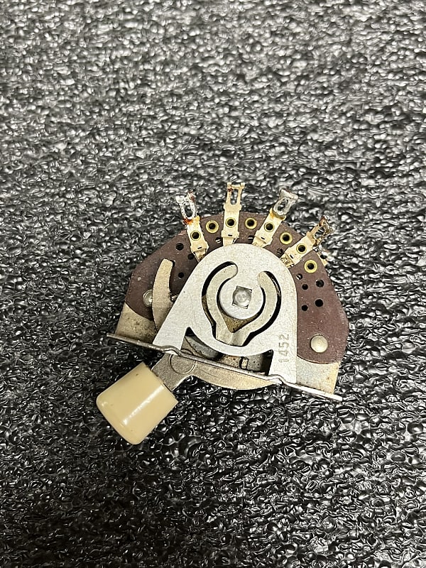 Vintage CRL 1452 2 Pat. number 3 Way switch for pre-CBS | Reverb