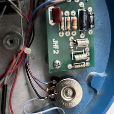 Fuzz Face Reissue JHF2 1990's - Blue | Reverb