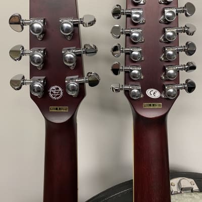 Washburn EA220 Double Neck Accoustic | Reverb