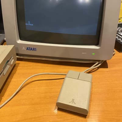 Atari STE 1040+Monitor+Cubase 1989 | Reverb