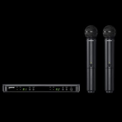 Shure BLX288/SM58 Dual Channel Wireless Handheld Microphone | Reverb