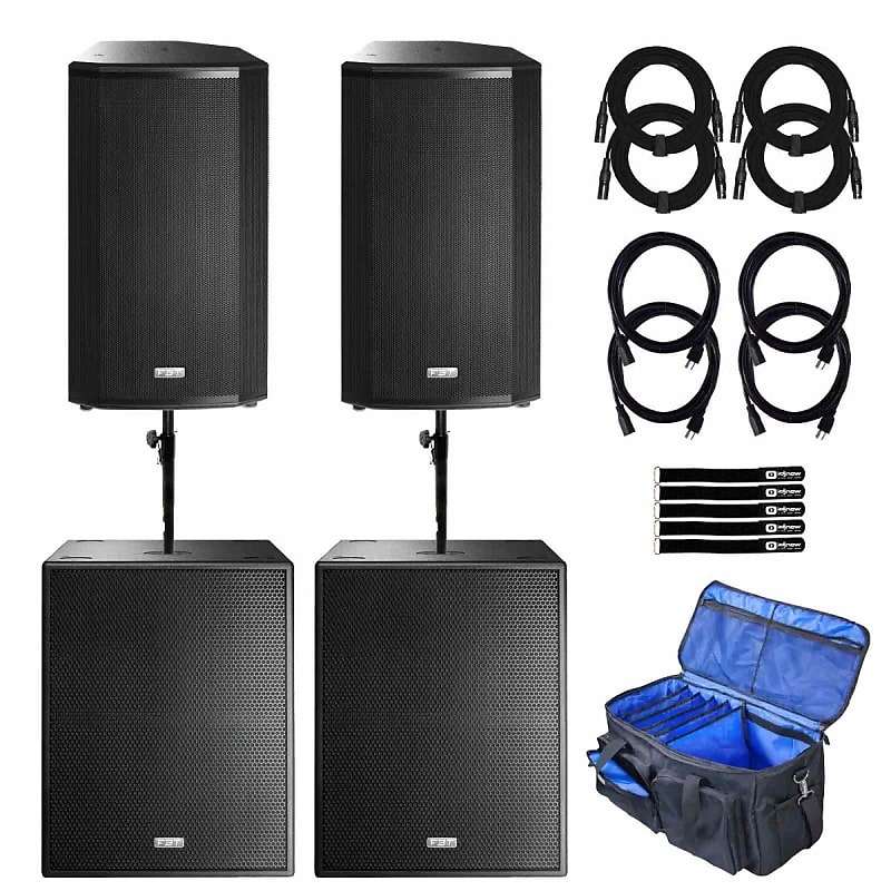 FBT VENTIS 115A 2-Way Active 15" Speaker with Subwoofers Duo | Reverb