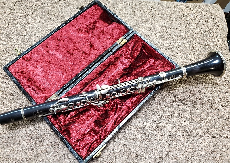A.Robert Bb Clarinet 1925 - Grenadilla Plays very well L.P. | Reverb