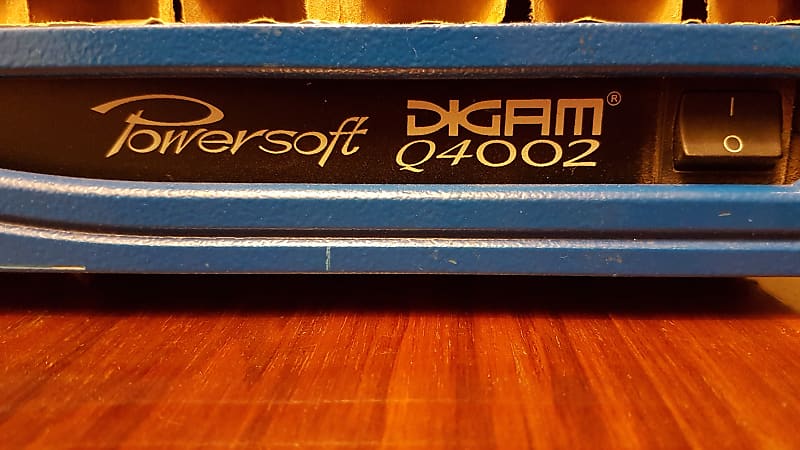 Powersoft DIGAM Q4002 2010s Blue/Black | Reverb