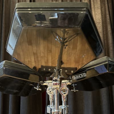 Simmons-3 pads with stand Sds 8 1980’s - Black | Reverb