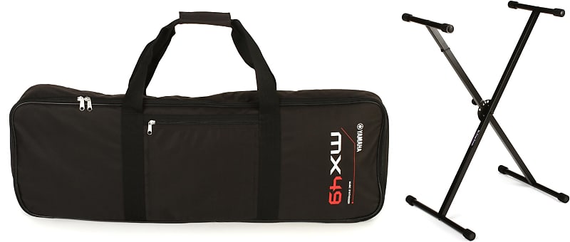 Yamaha MX49 Keyboard Gig Bag Fitted carry bag for Yamaha MX49 | Reverb