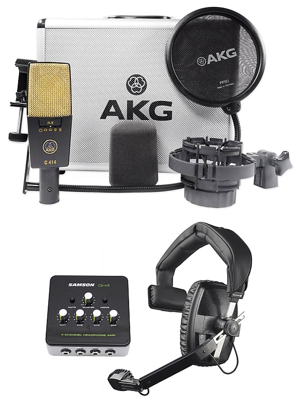 AKG C414 XLII Studio Microphone Recording Mic+Beyerdynamic | Reverb