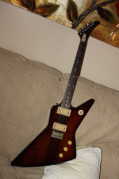 Very Rare Vintage 1986 Arbor Explorer Neck-Thru, 3pc Mah Neck | Reverb