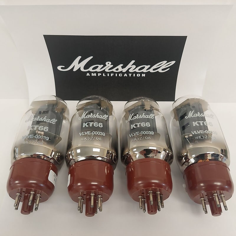 KT66 Marshall spares matched quad valves tubes new and unused | Reverb