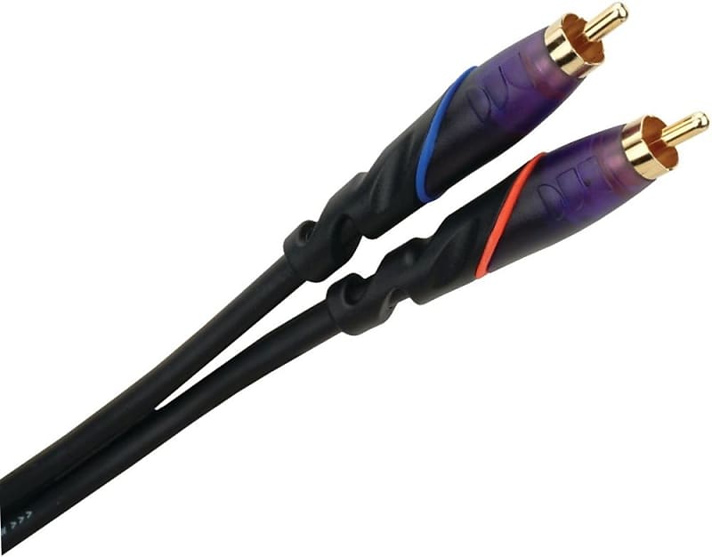 Monster Prolink DJ RCA Stereo Cable M DJ-R-1M, RCA To RCA, 3 | Reverb