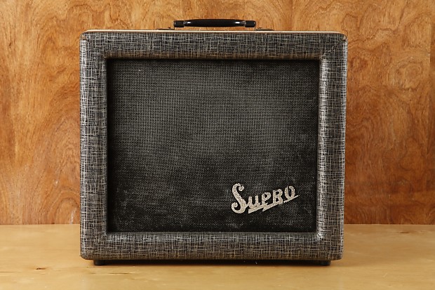 Vintage 1958 Supro Spectator 1614 Tube Amplifier Valco | Reverb