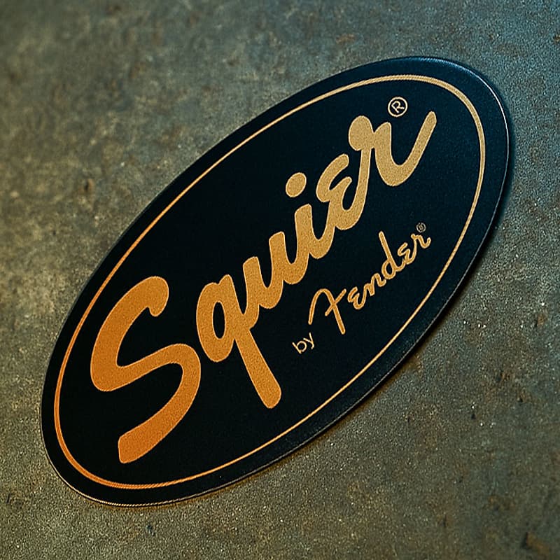 SQUIER BY FENDER STICKER INSANELY RARE LIMITED EDITION CASE | Reverb