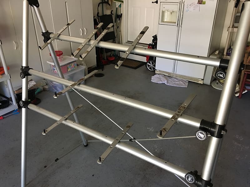 Ultimate Support 3 tier A-frame keyboard stand Late 80's | Reverb