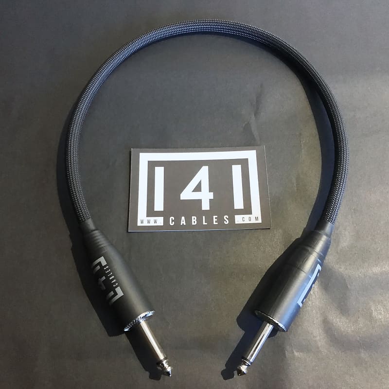 1m - Speaker Cable 1/4" Jack to Jack for Guitar Cab/Head | Reverb UK