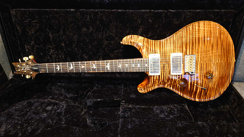 Paul Reed Smith Wood Library Custom 24 Copper lefty | Reverb
