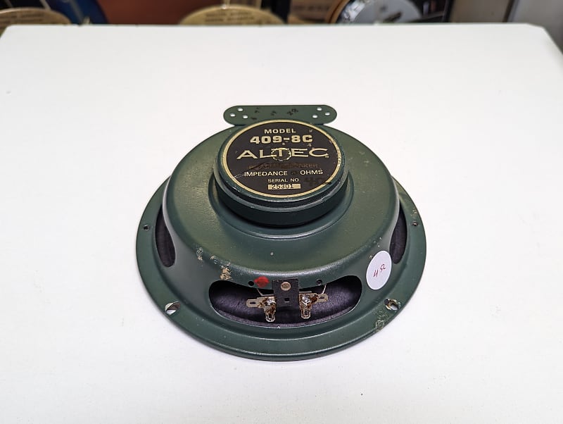 1975 Altec 409-8C 4 Ohm General Purpose 8" Speaker - Fresh | Reverb