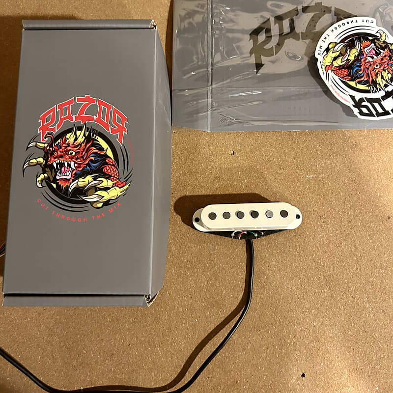 Allparts Razor Hiho Hidden Gem Single Spaced Humbucker 2024 - | Reverb