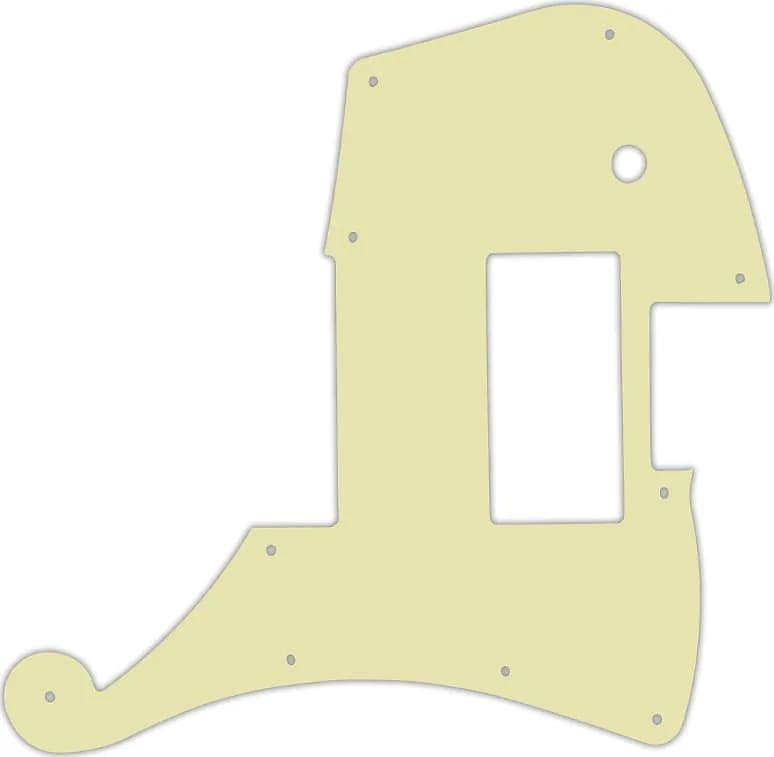 WD Custom Pickguard For D'Angelico Deluxe Ludlow #34T Mint | Reverb