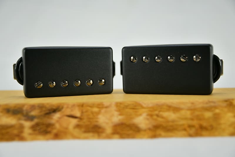 Seymour Duncan Hot Rodded Humbucker Set Black Powder Coat | Reverb