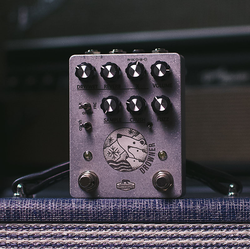 Polar Bear Effects Drowner - Fuzz/Reverb/Bit-Crush | Reverb