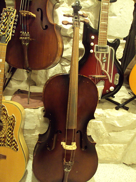 Vintage Kay Cello 1950s -60s , Brazilian Rosewood Fingerboard | Reverb
