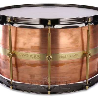 Schagerl Persephone Snare Drum 14x8 Copper Raw | Reverb