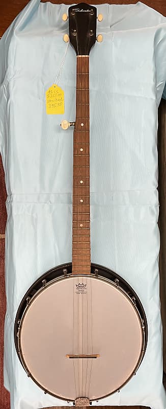 Silvertone Reverberating Banjo Brown | Reverb
