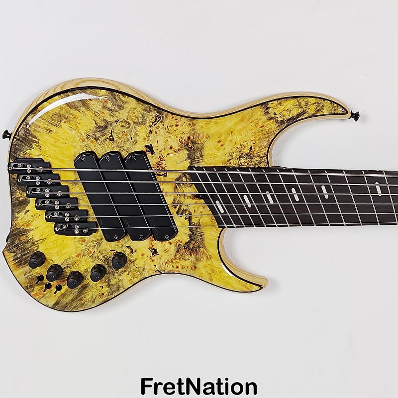 Dingwall Z3 6-String Bass Multi-Scale Fanned Fret Buckeye | Reverb