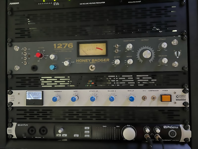AudioScape Engineering Co. Buss Compressor 1U Rackmount | Reverb