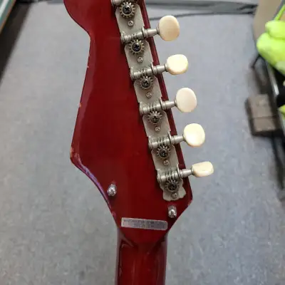 Harmony H-802 Red (Very Rare) | Reverb