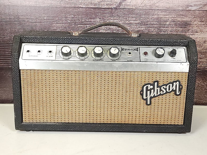 Gibson GA-4RE Reverb Echo Unit Reverb Guitar Effects Pedal | Reverb