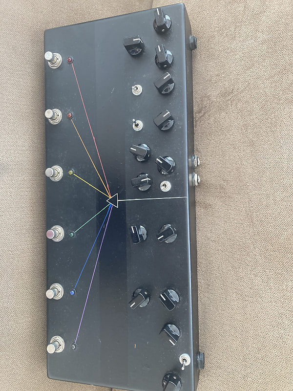 JAM Pedals Custom multi effect vibe, fuzz, comp, od, | Reverb