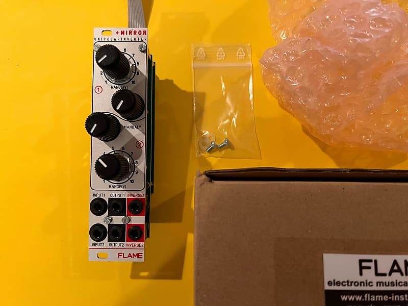 Flame Mirror UniPolarInverter 6hp Eurorack Module | Reverb