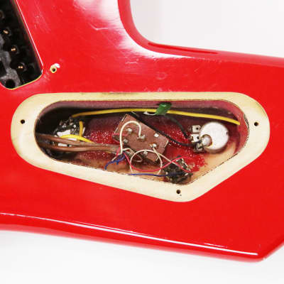 1987 B.C. Rich Warlock Platinum Series BC Red BC Vintage | Reverb