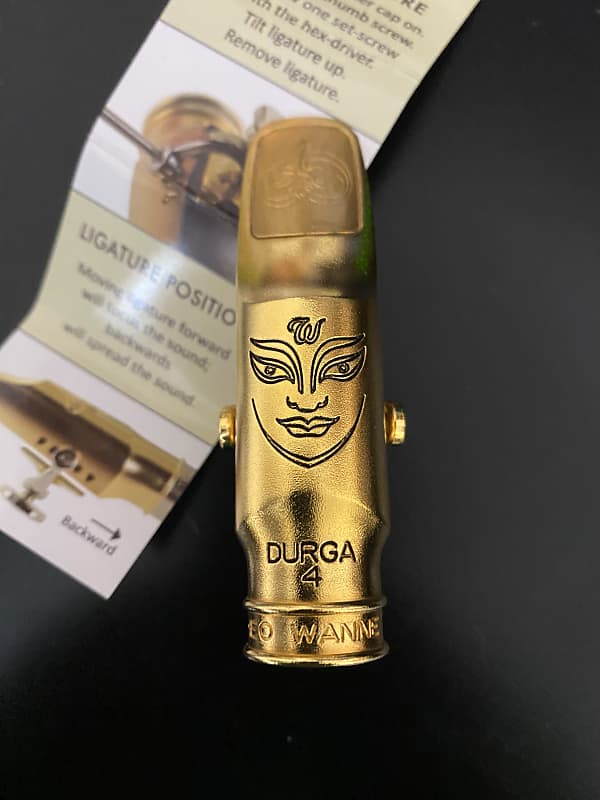 Theo Wanne Durga 4 - Gold Alto Sax Mouthpiece with | Reverb
