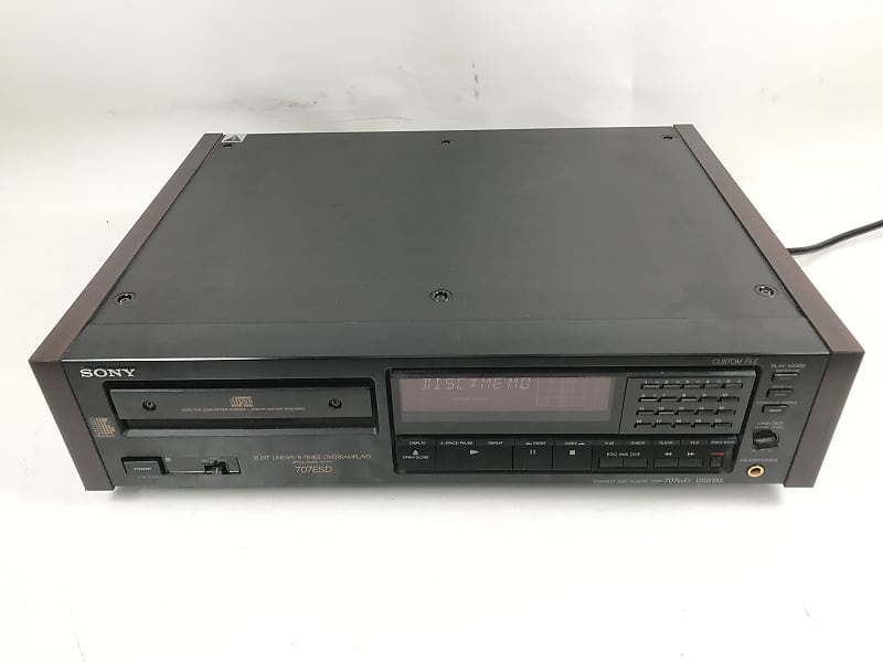 Vintage Rare SONY Model CDP-707ESD CD Player Digital | Reverb