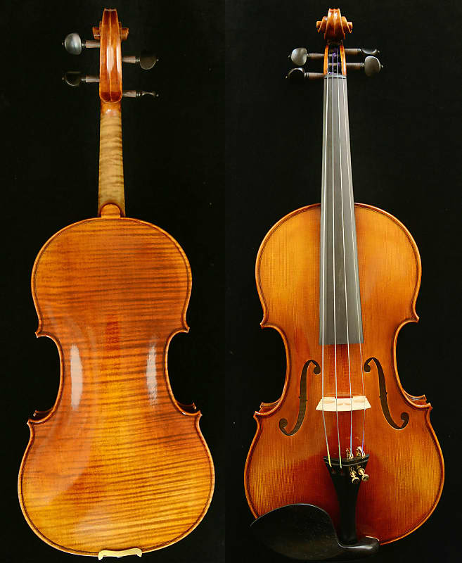 Guarneri Violin!Fantastic Sound 1-PC Back Master Work | Reverb