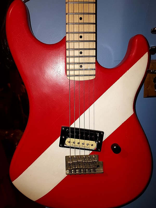 Kramer Baretta Special 2020 Red/White Custom Satin | Reverb