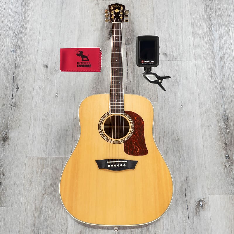 Washburn HD30S Heritage Series Acoustic Guitar Solid Spruce | Reverb