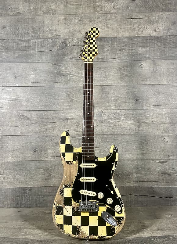 Custom Build Stratocaster 2024 - Checkerboard with Matching | Reverb