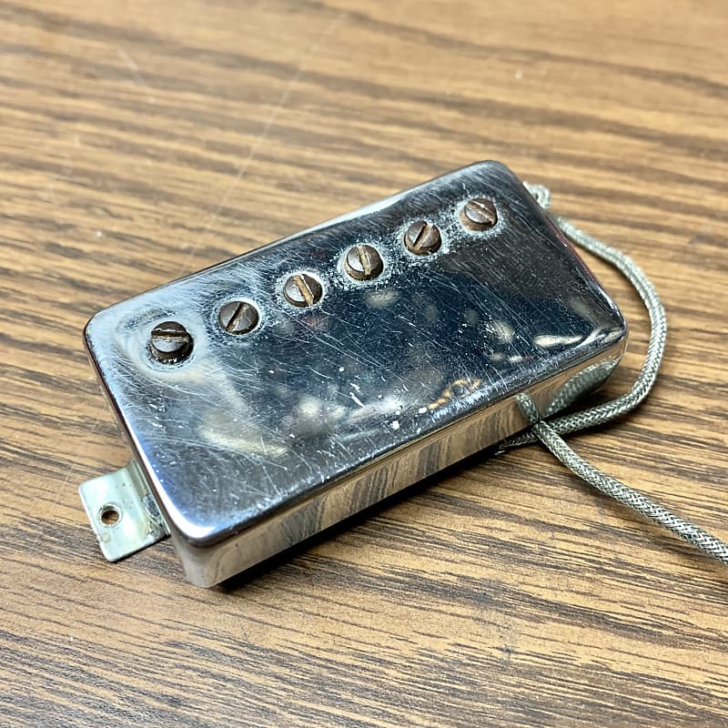 Gibson Tarback humbucker pickup c 1970’s Chrome original | Reverb