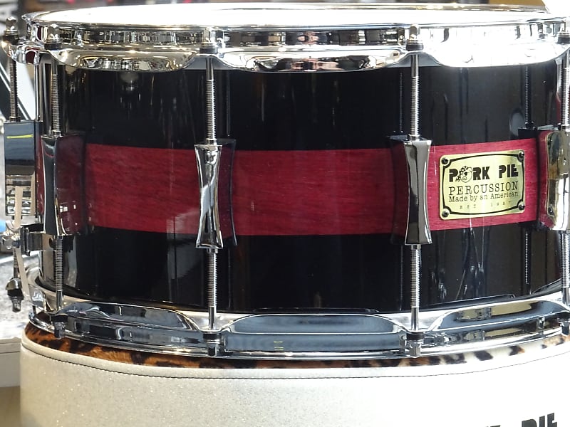 Pork Pie Purple Heart 7X14 Snare Drum - High Gloss | Reverb