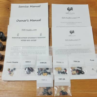 Sansui TR-707a restoration kit filter capacitor repair | Reverb